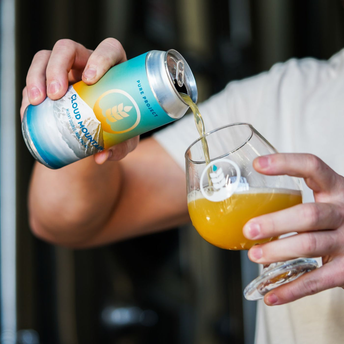 Cloud Mountain - Murky Double IPA Beer - Pure Project